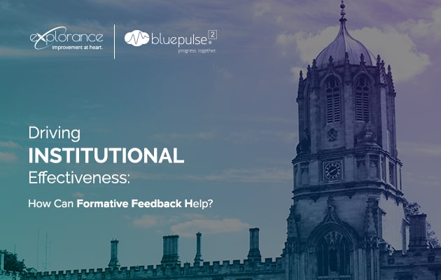 Driving Institutional Effectiveness: How Can Formative Feedback Help ...