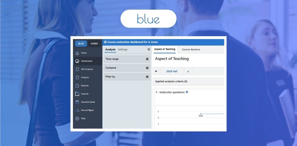Blue Dashboard 3.1 - An update blog with Explorance’s Long Hua