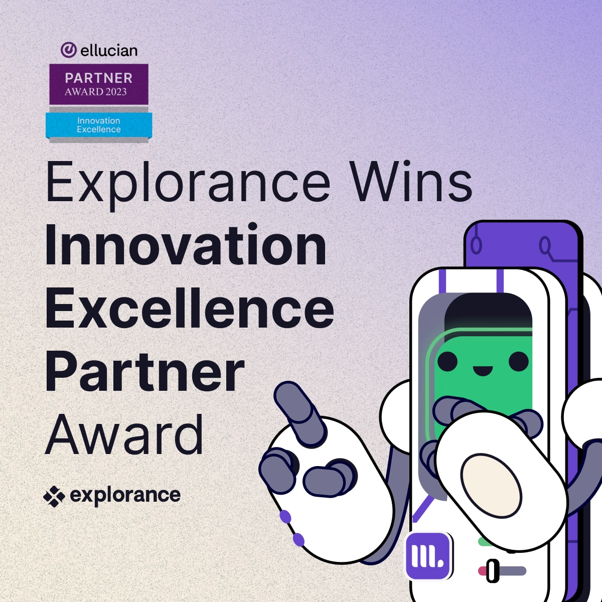 Explorance Wins Innovation Excellence Partner Award | Explorance