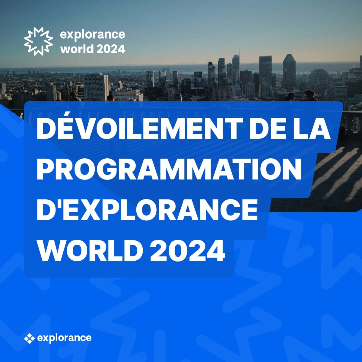 Dévoilement de la programmation d'Explorance World 2024 | Explorance